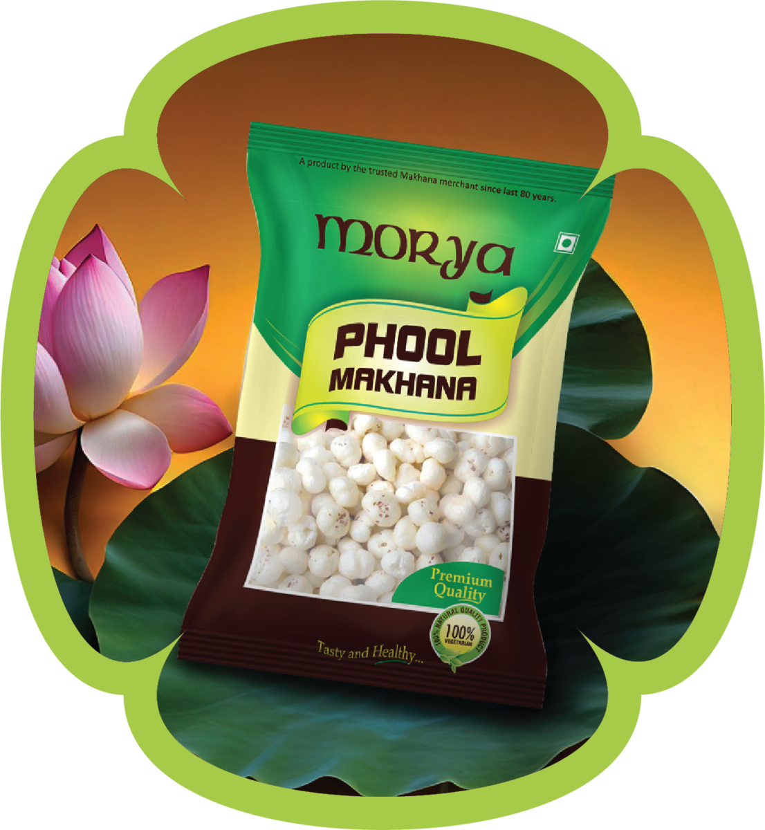 Morya Phool Makhana - Makhanawalas